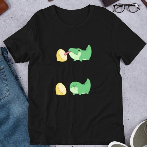 Tops | Thour Lemon Crocodile Comic Shirt Ceno Meme Shirt Cute Design ...